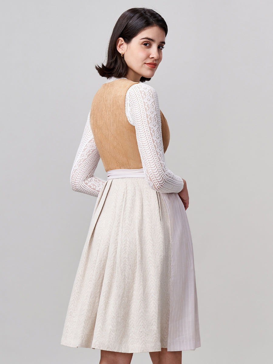 Dirndl Freda In Khaki