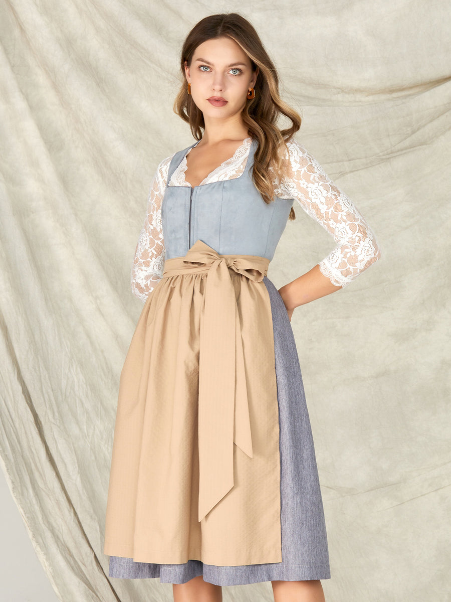 Charming Dirndl Blau Krüger by MIA(dirndl 70cm sale) – Amuseliebe