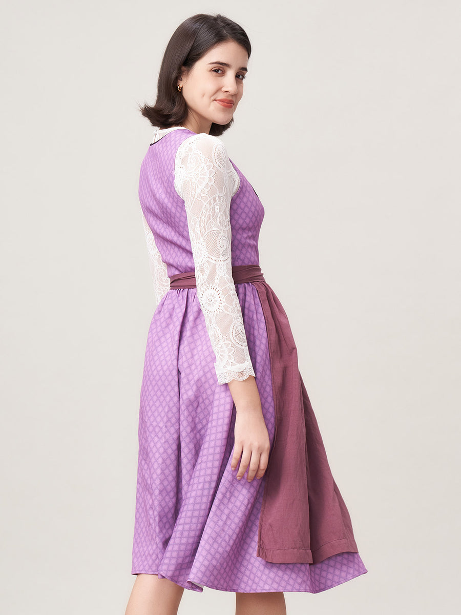 Charming Dirndl LILA by DANIELA - Purple Grace(dirndl 70cm sale ...